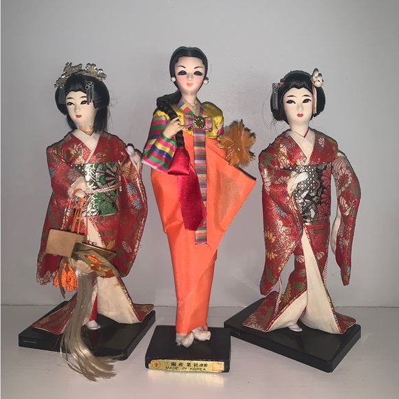 Accents | Vintage Asian Dolls Set | Poshmark